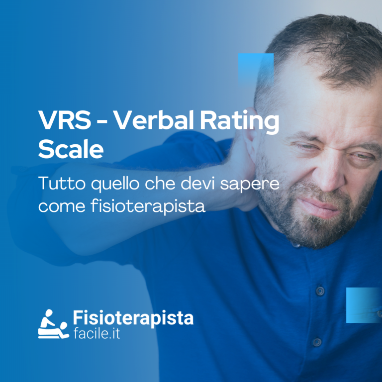 VRS - Verbal Rating Scale | FisioterapistaFacile.it